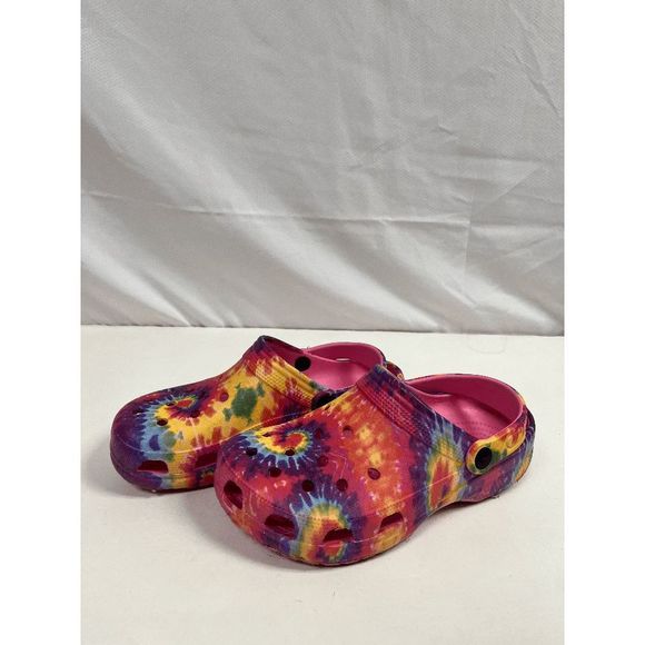 CROCS | Shoes | Crocsunisex Classic Tiedye Graphic Multicolored ...